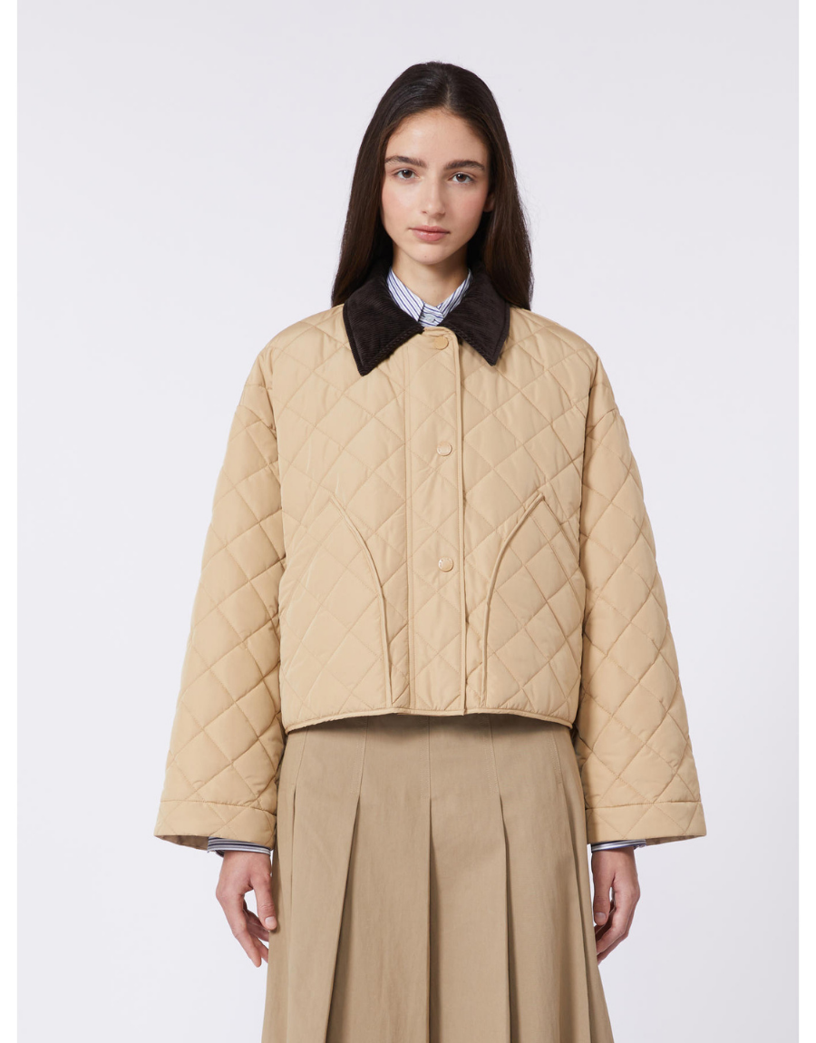 Kaki Short Jacket Beige – Christensen Copenhagen